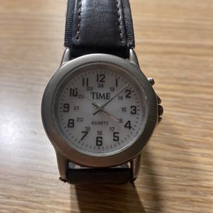 Jewelry | Vintage Time Watch Vintage Unisex Large Face Time Watch ...
